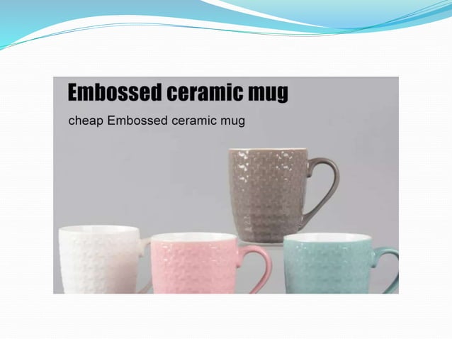 Embossed mug | PPTX