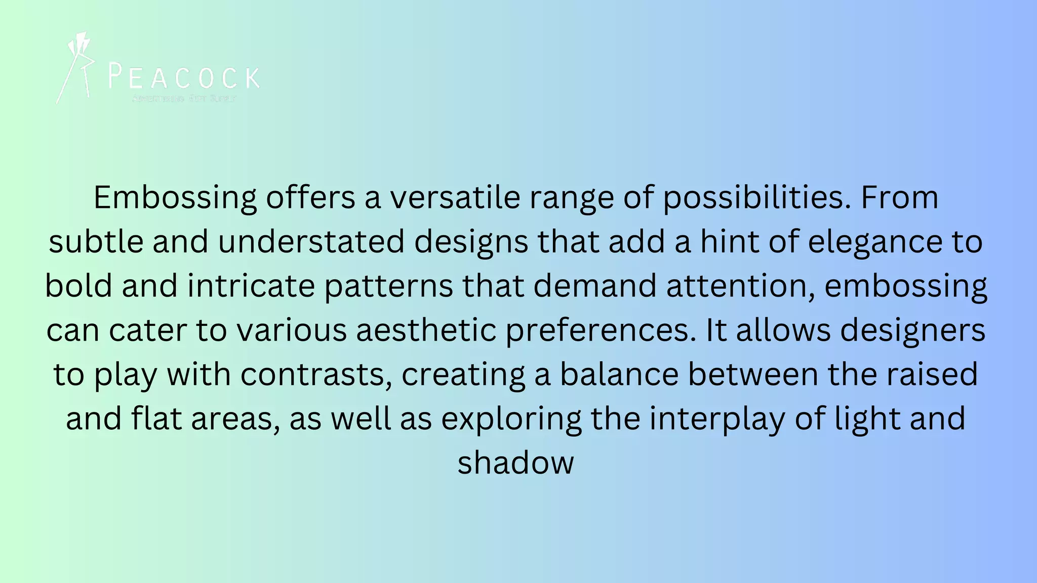 Embossing Printing | PDF