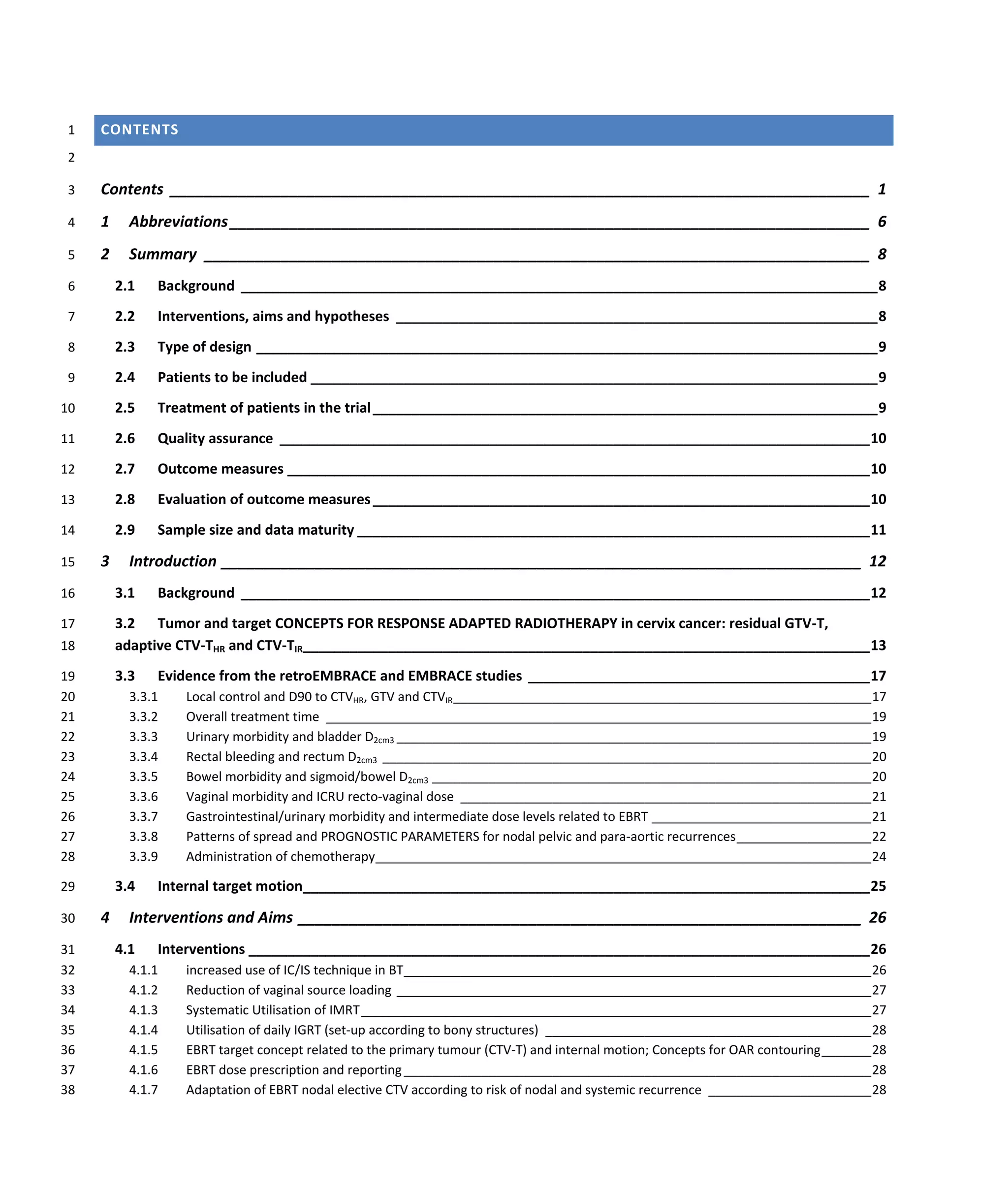 Embrace ii protocol | PDF