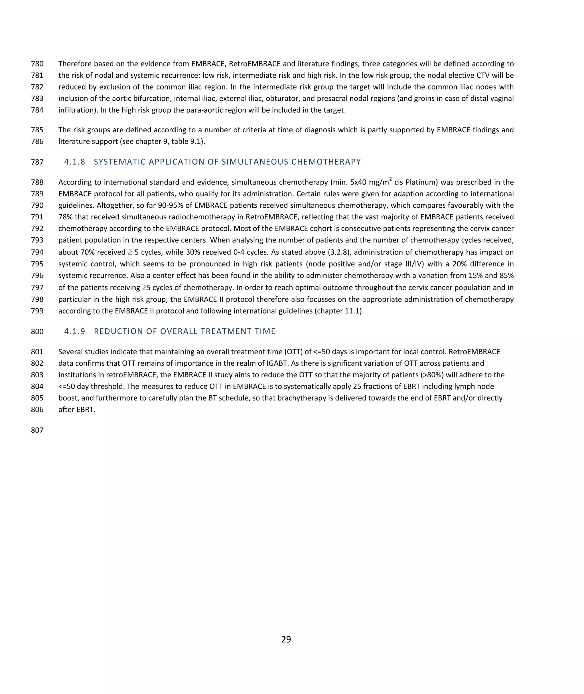 Embrace ii protocol | PDF