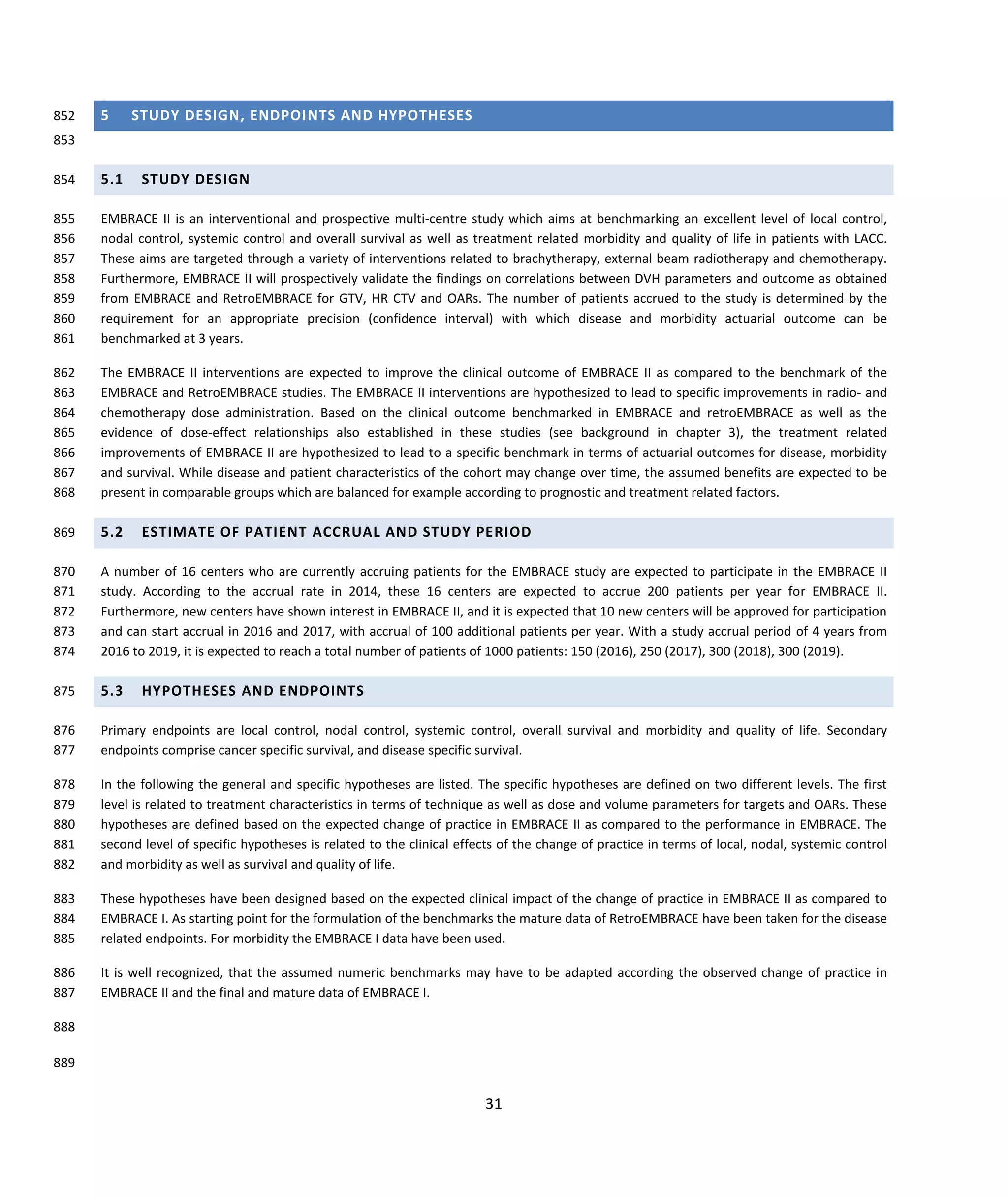 Embrace ii protocol | PDF