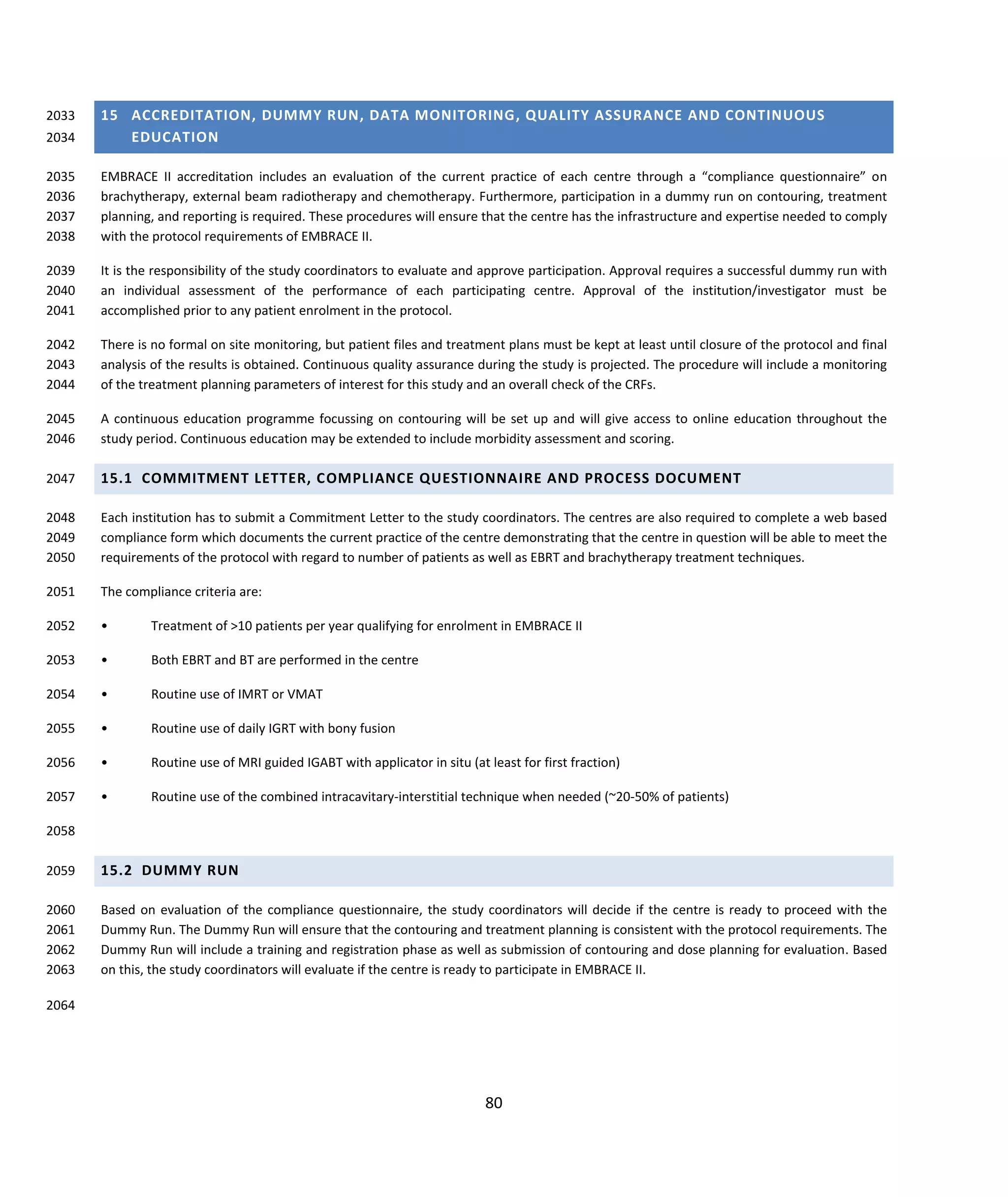 Embrace ii protocol | PDF