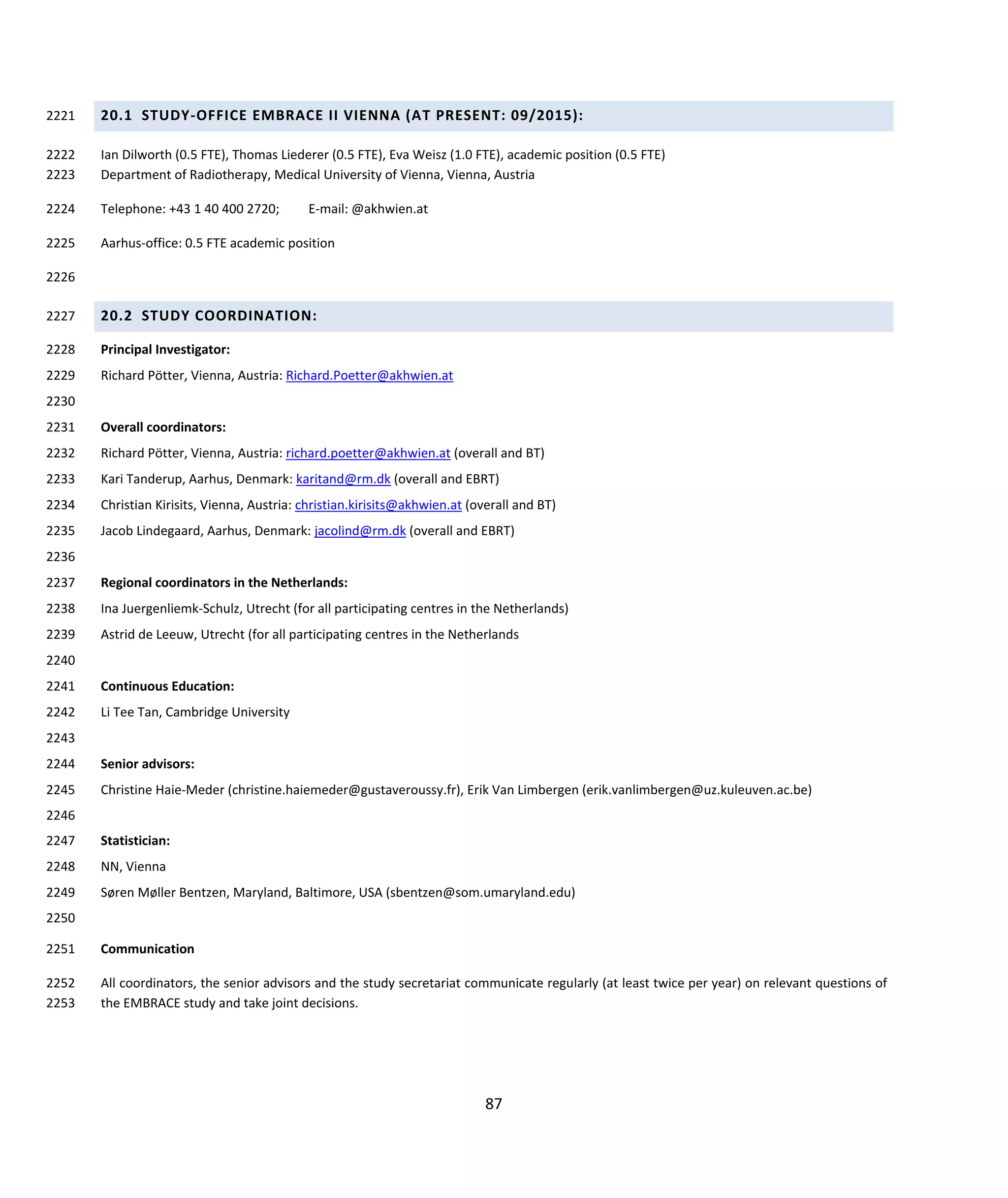 Embrace ii protocol | PDF