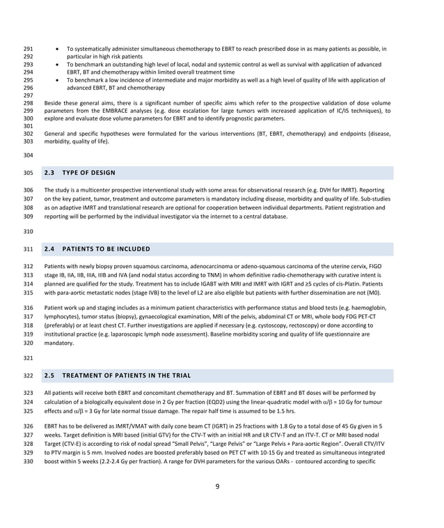 Embrace ii protocol | PDF
