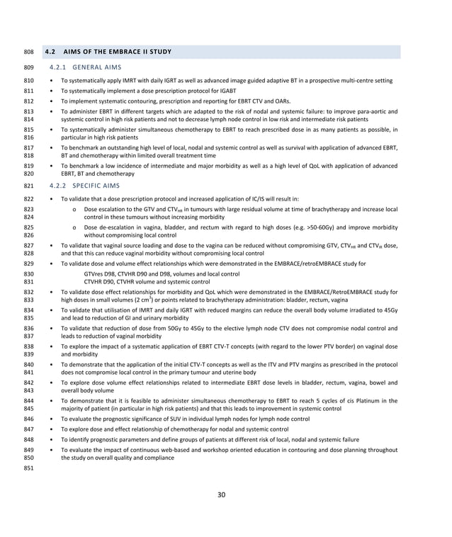 Embrace ii protocol | PDF