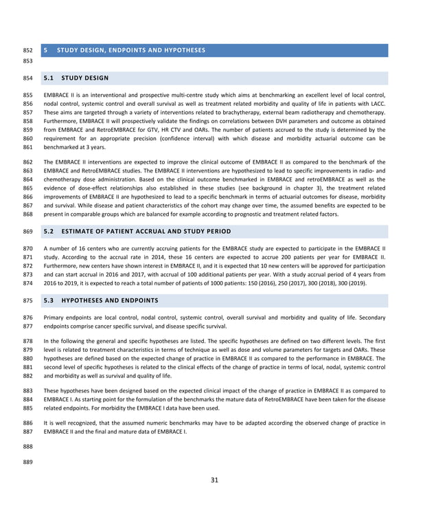 Embrace ii protocol | PDF