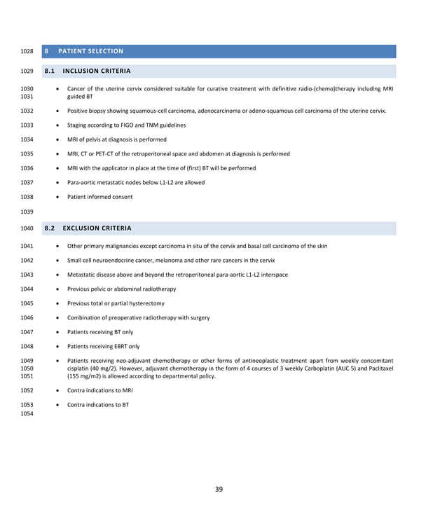 Embrace ii protocol | PDF