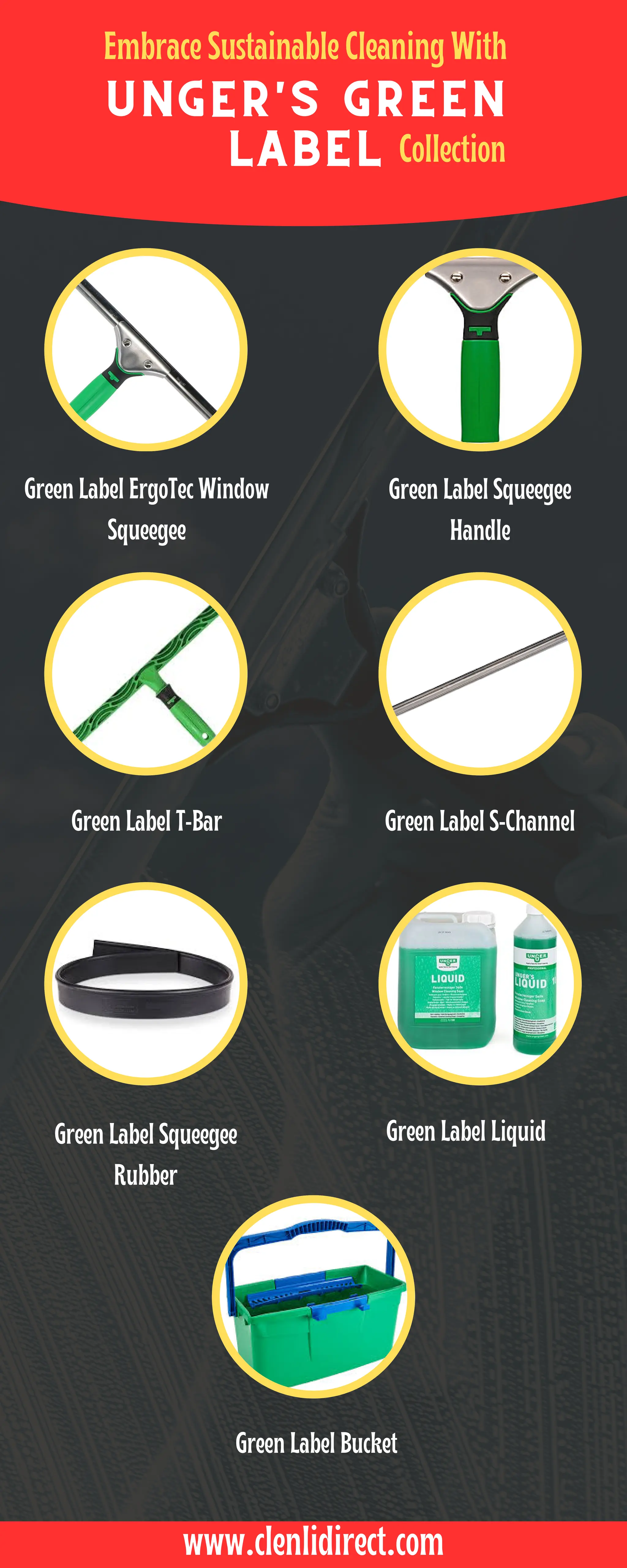 Embrace Sustainable Cleaning With Unger’s Green Label Collection. | PDF