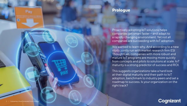 Embracing a More Connected Future Using IoT | PPT