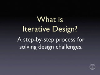 Embracing Iterative Design | PDF