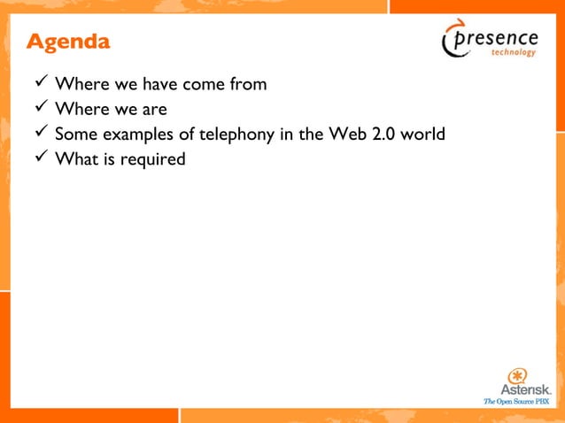 Embracing the Next Generation Telephony Platform | PPT
