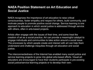 Embracing Art for Social Change | PPTX