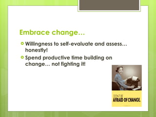 Embracing Change - Presentation | PPT