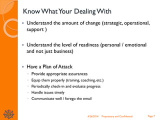 Embracing change | PPT