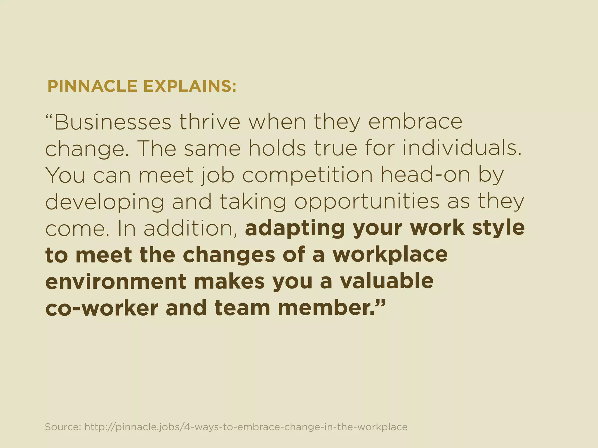 5 Tips for Embracing Change at Work | PDF