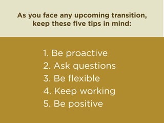 5 Tips for Embracing Change at Work | PDF