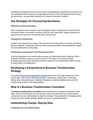 Embracing Change_ Strategies for Overcoming Resistance During Business ...