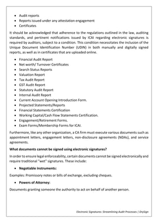 Embracing Digital Transformation Electronic Signatures for Audit ...