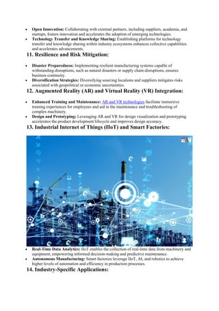 The Evolution of Manufacturing Technology 2024 | Enterprise Wired | PDF