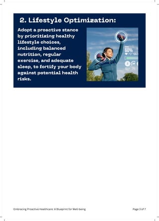 Embracing Proactive Healthcare A Blueprint for Well-being | PDF