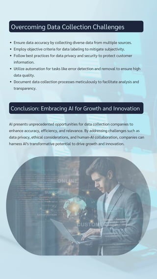 Embracing the Change Exploring AI's Impact on Data Collection Companies | PDF