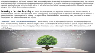 Embracing the Holistic Education Approach.pptx