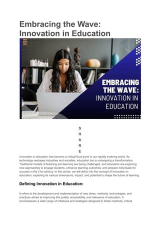 Embracing the Wave_ Innovation in Education.pdf