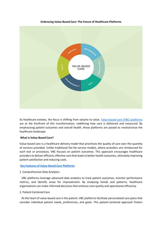 Embracing value of the value based care. | PDF