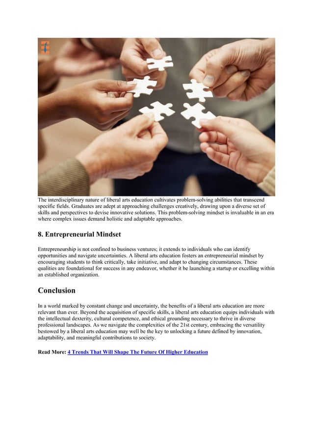 Embracing Versatility: Unveiling the Multifaceted Benefits of a Liberal ...