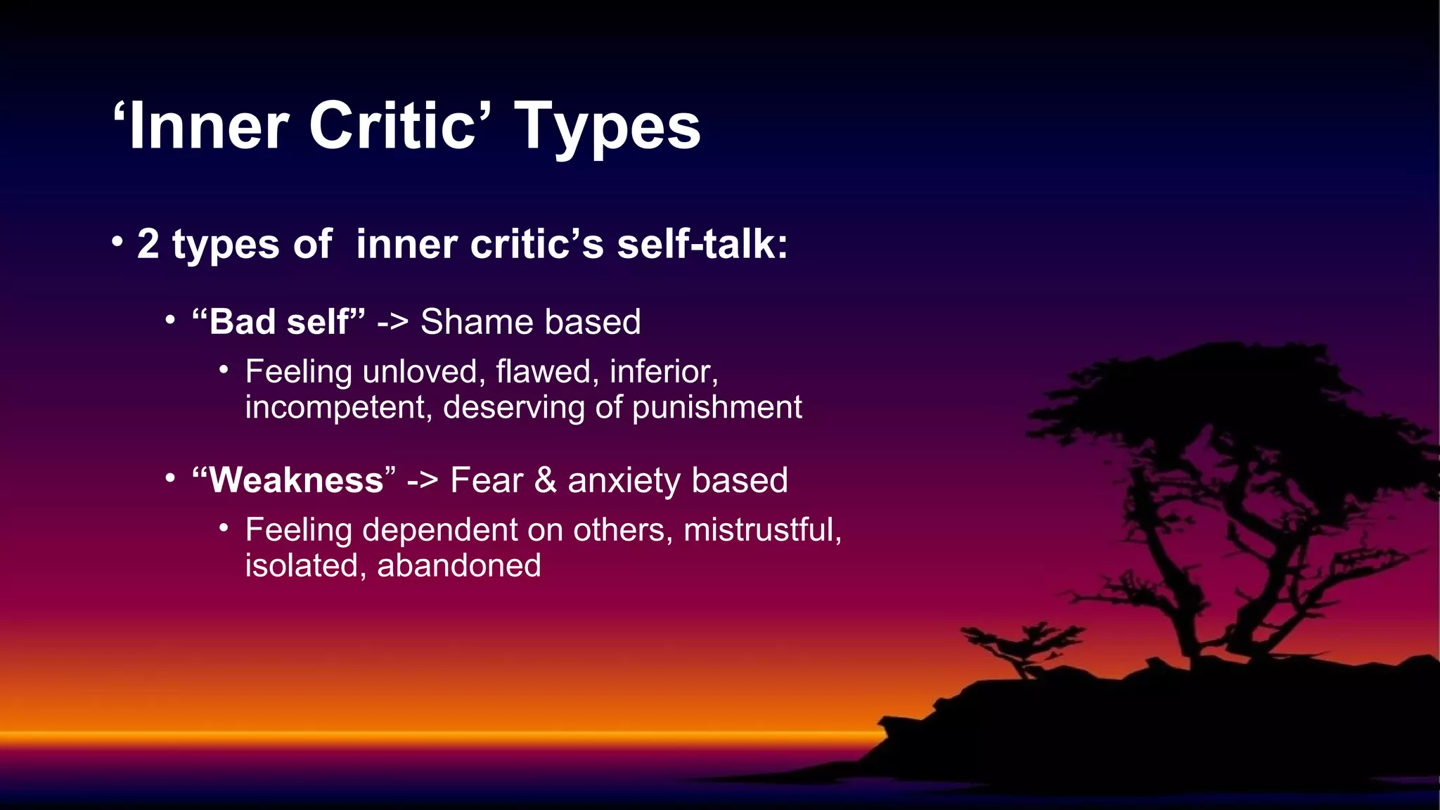 Embracing Your Inner Critic - Toastmasters 2014 | PPT