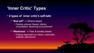 Embracing Your Inner Critic - Toastmasters 2014 | PPT