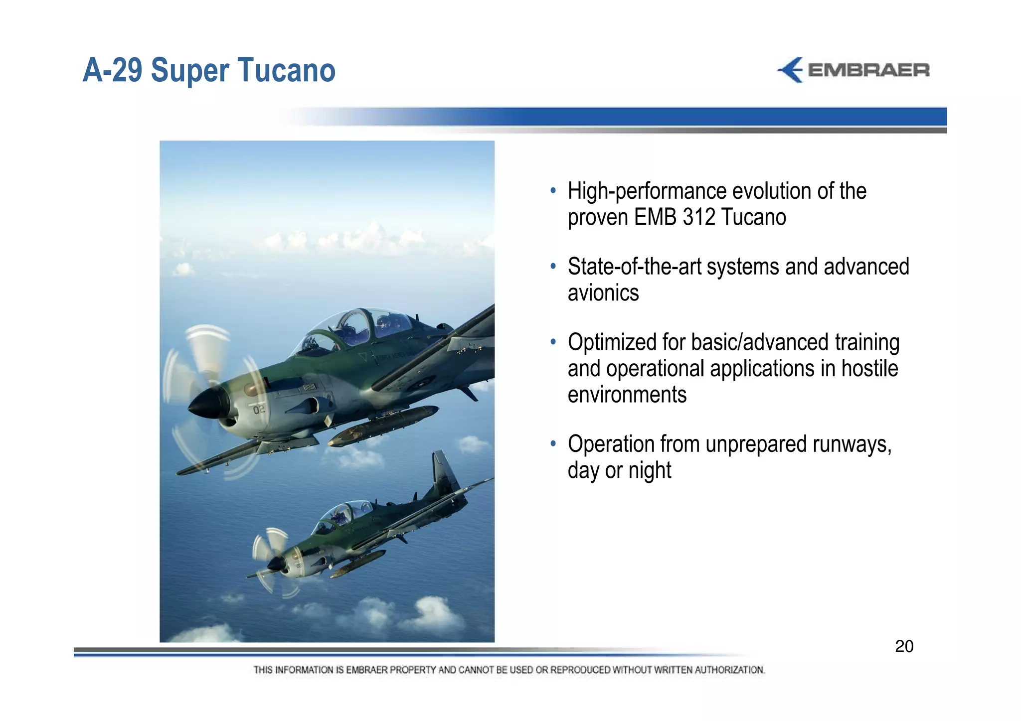 Embraer at a glance | PDF