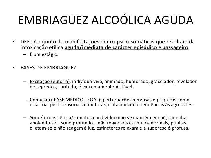 Embriaguez alcoólica
