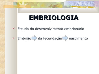 Embriogenese | PPT
