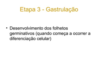 EmbriogêNese embryology embriologia | PPT