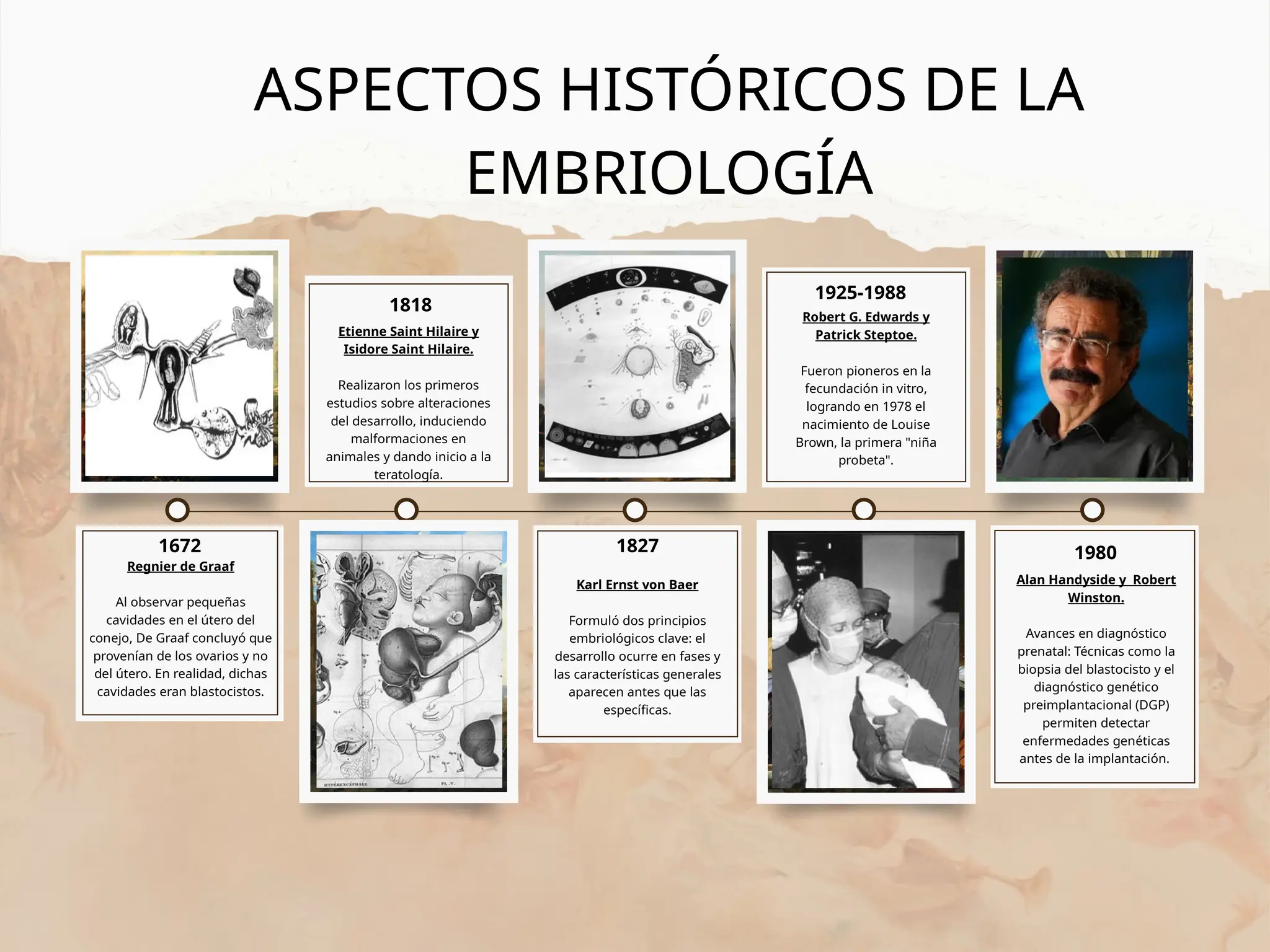 EMBRIO LÍNEA DE HISTRORIA DE LA EMBRIOLOGÍA | PPTX