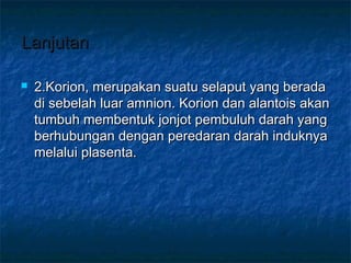Embriologi | PPT