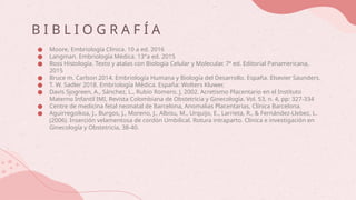 EMBRIOLOGIA DE LA PLACENTACION, PLACENTA | PPTX