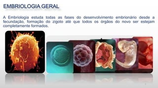 Embriologia geral | PPTX