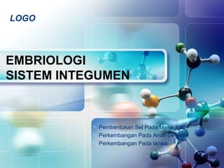 Embriologi sistem integumen | PPTX