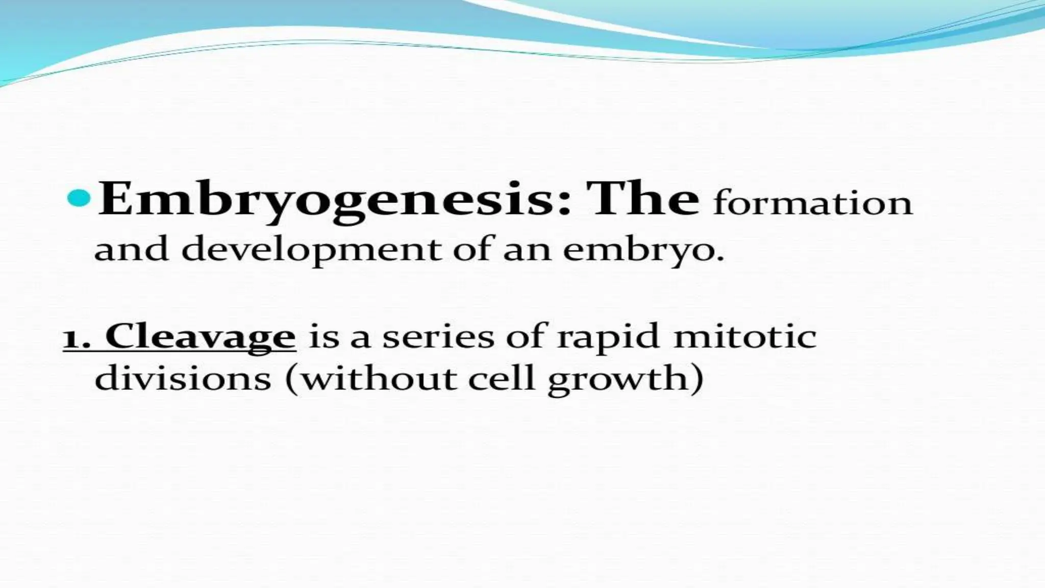Embriology & development embryo cell process | PPT