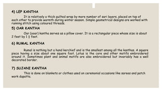 Embroideries of india | PPTX