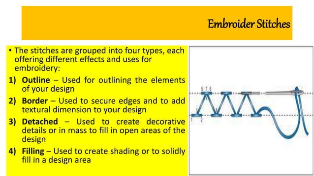 Embroidery | PPTX | Needlework | Arts and Crafts
