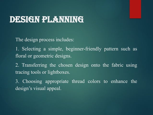 Embroidery Project Planning and creating.pptx