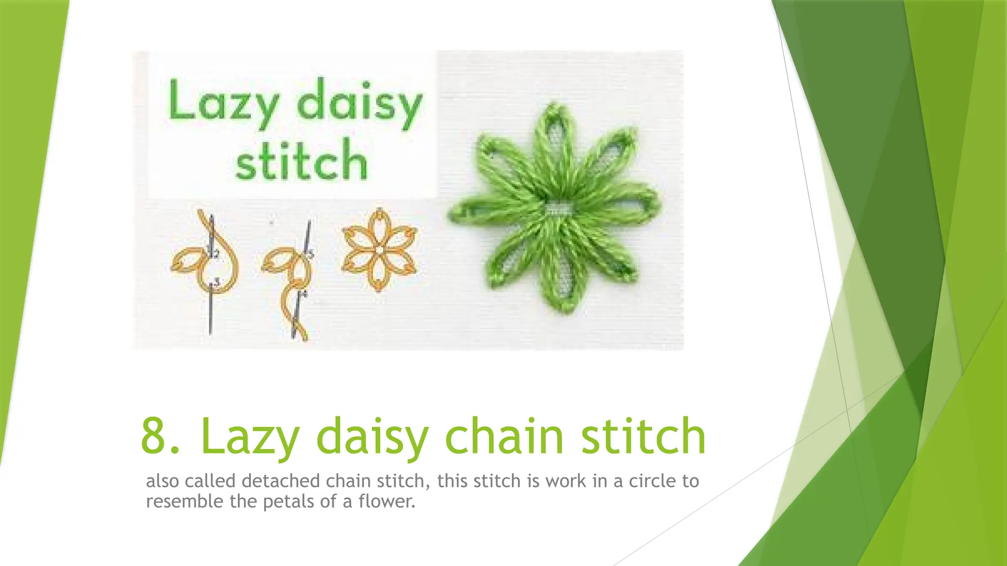 Embroidery Stitches(g8).pptxggggggggggggggg | PPTX