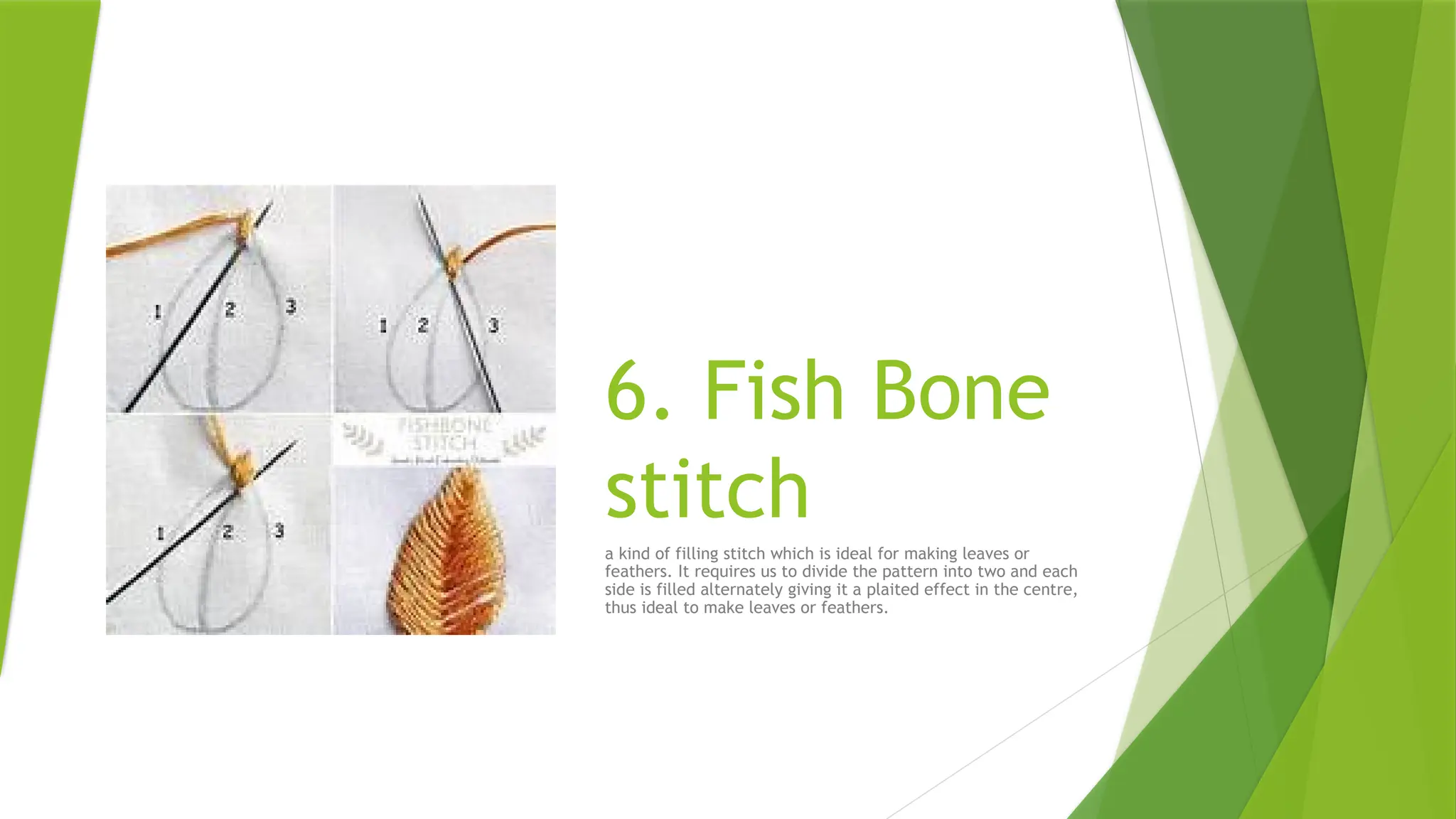 Embroidery Stitches(g8).pptxggggggggggggggg | PPTX