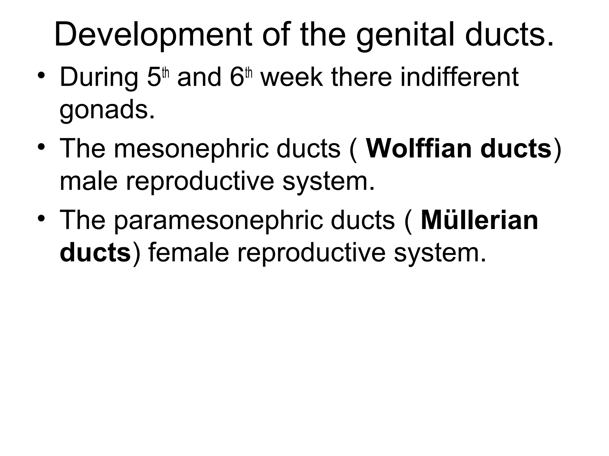 Embryology of the urogenital system | PPT