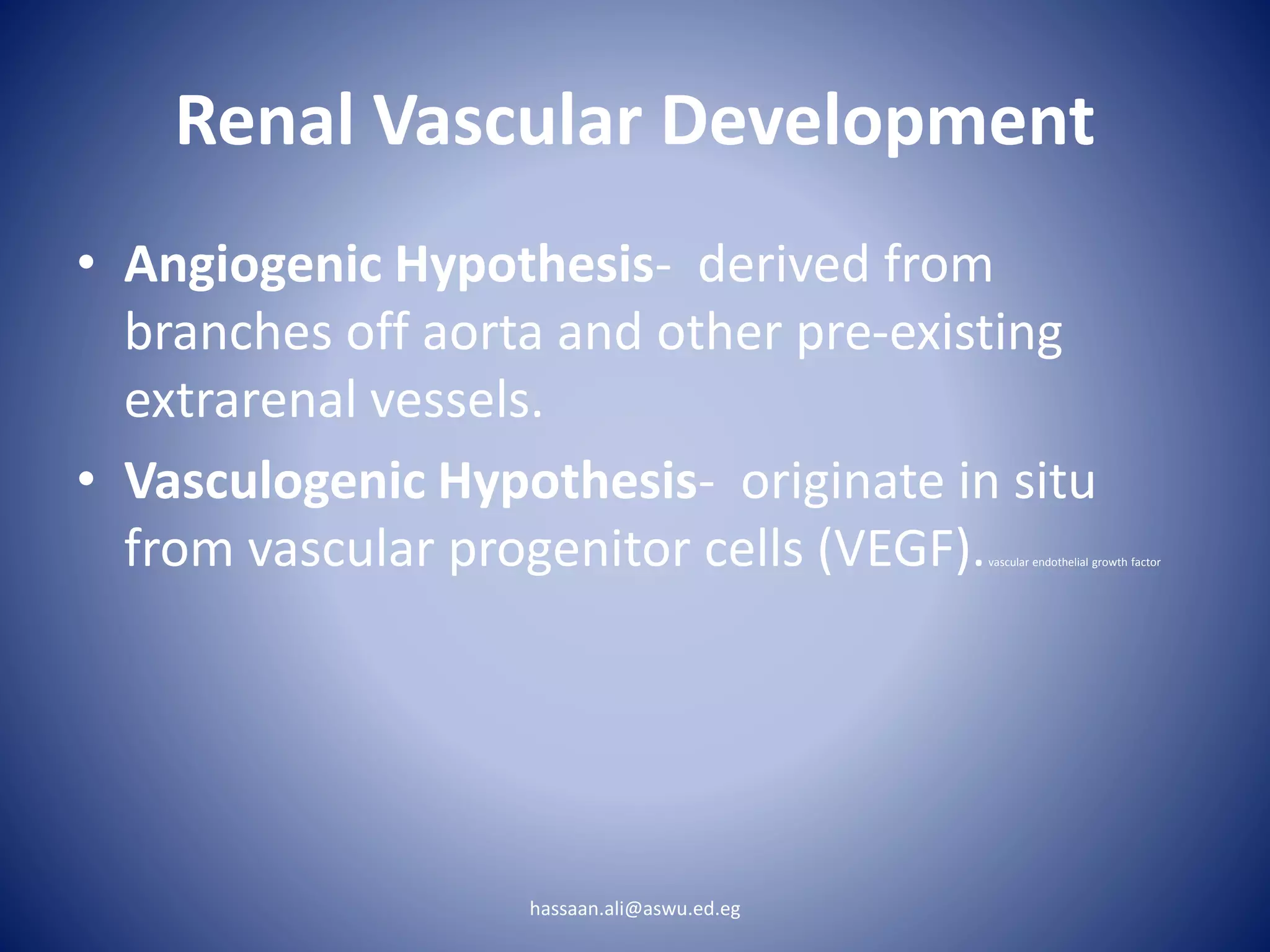 Embryology, Normal Development of Urinary System | PPTX