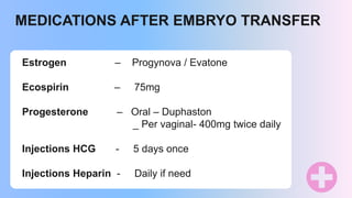 Embryo Transfer Do's and Don'ts | PPT