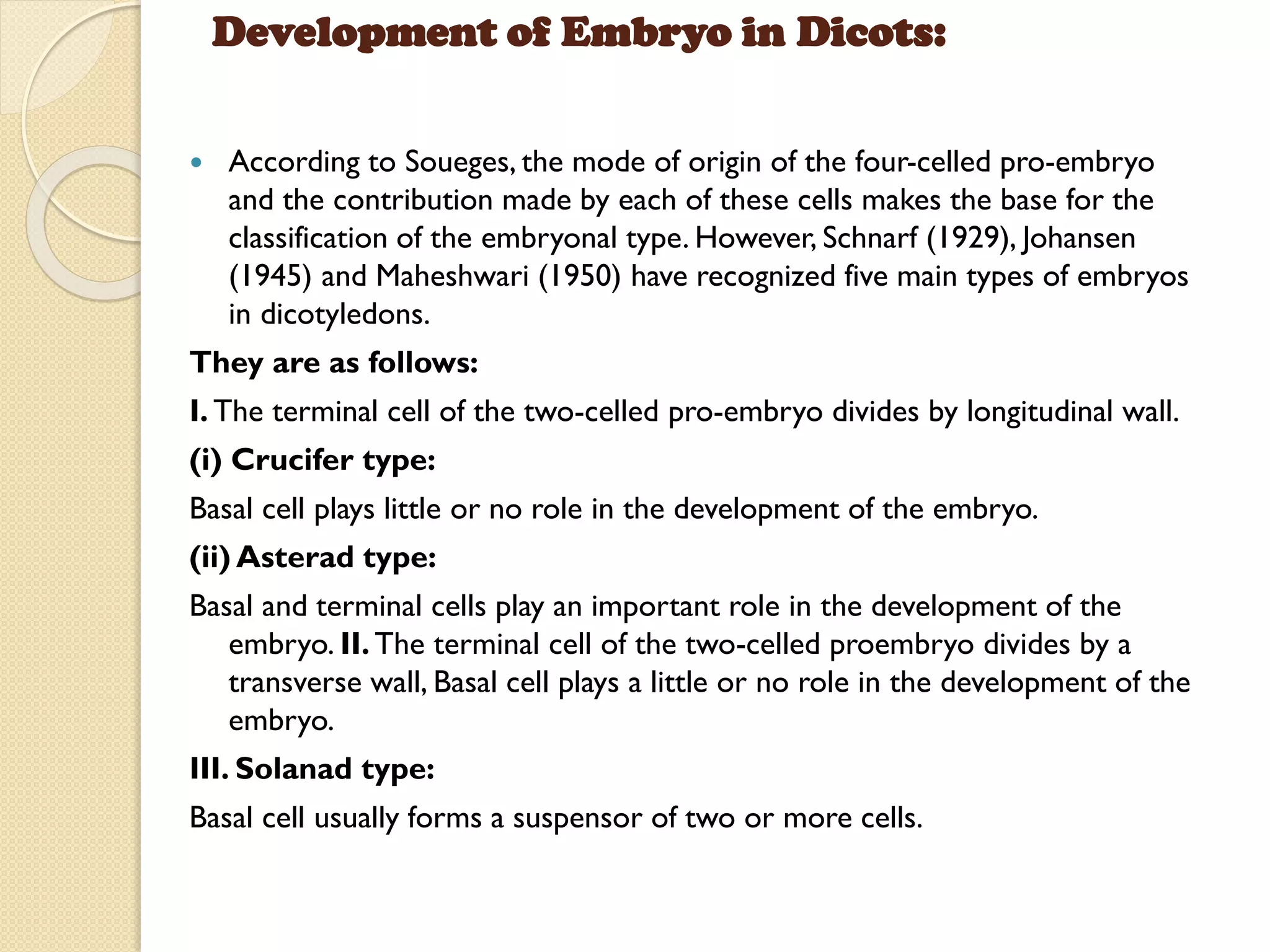 Developement of Embryo | PDF